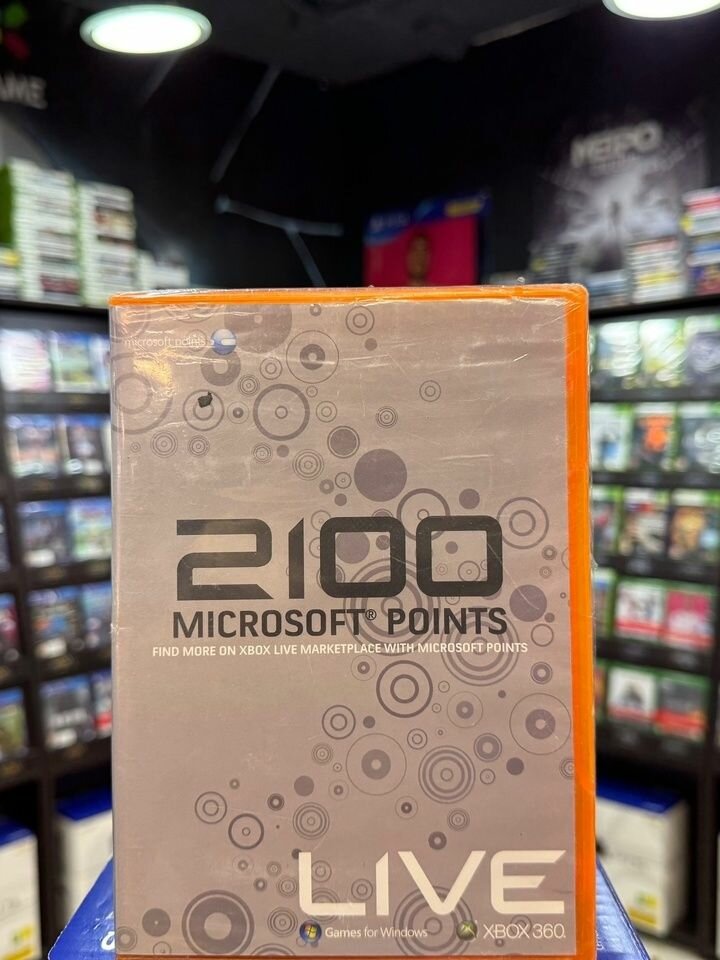 Игра 2100 Microsoft Points (Xbox 360)