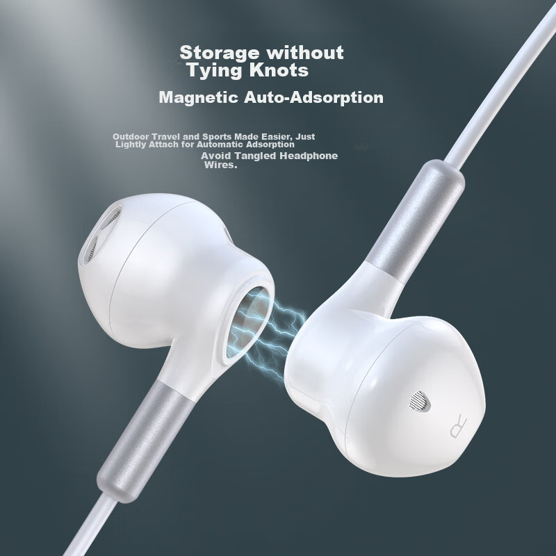 Deyu Type-C Wired Earphones Compatible with OnePlus Ace3, 13, 12, 11, Ace2v, 10pro, 9RT, 9, 8 Pro, 8t, 7t, 7, 6, Gaming Headset Interface