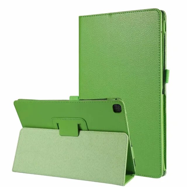 Противоударный чехол-книжка для планшета Samsung Galaxy Tab S5E SM-T725 10.5" искусственная кожа зеленый флотер