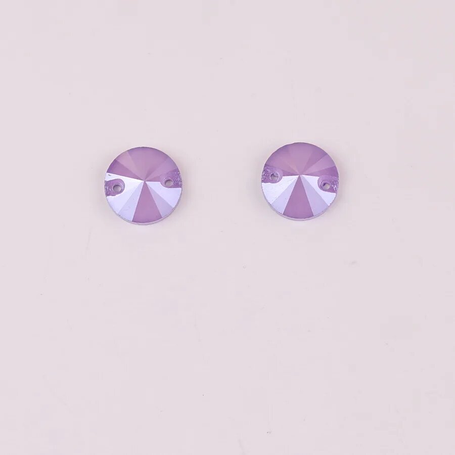 Стеклянные кристаллы SNCRYSTAL для декора 14mm 20pcs, A17 Violet