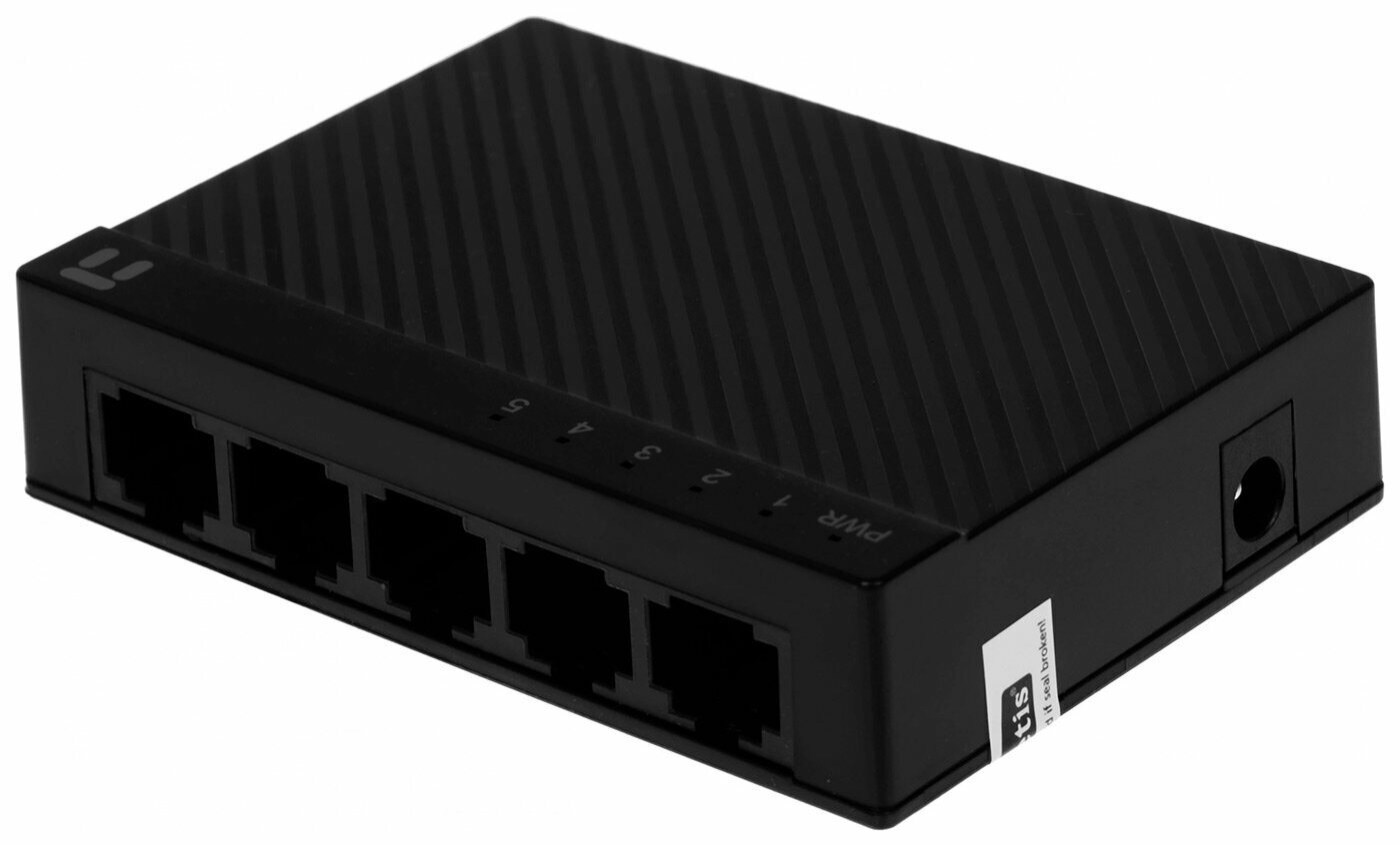 Коммутатор Netis ST3105C (L2), 5x100 Мбит/с, неуправляемый