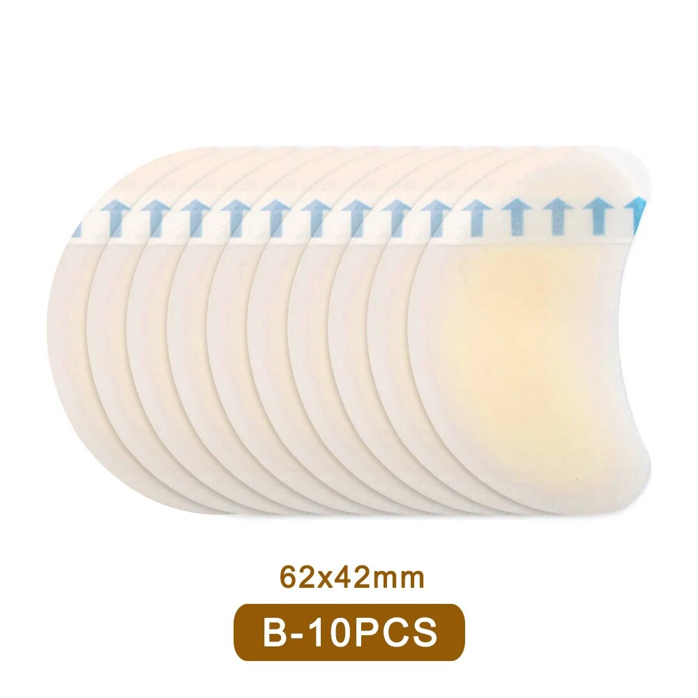 Гидроколлоидные пластыри для ног 20/10 шт. B-10pcs-62x42mm