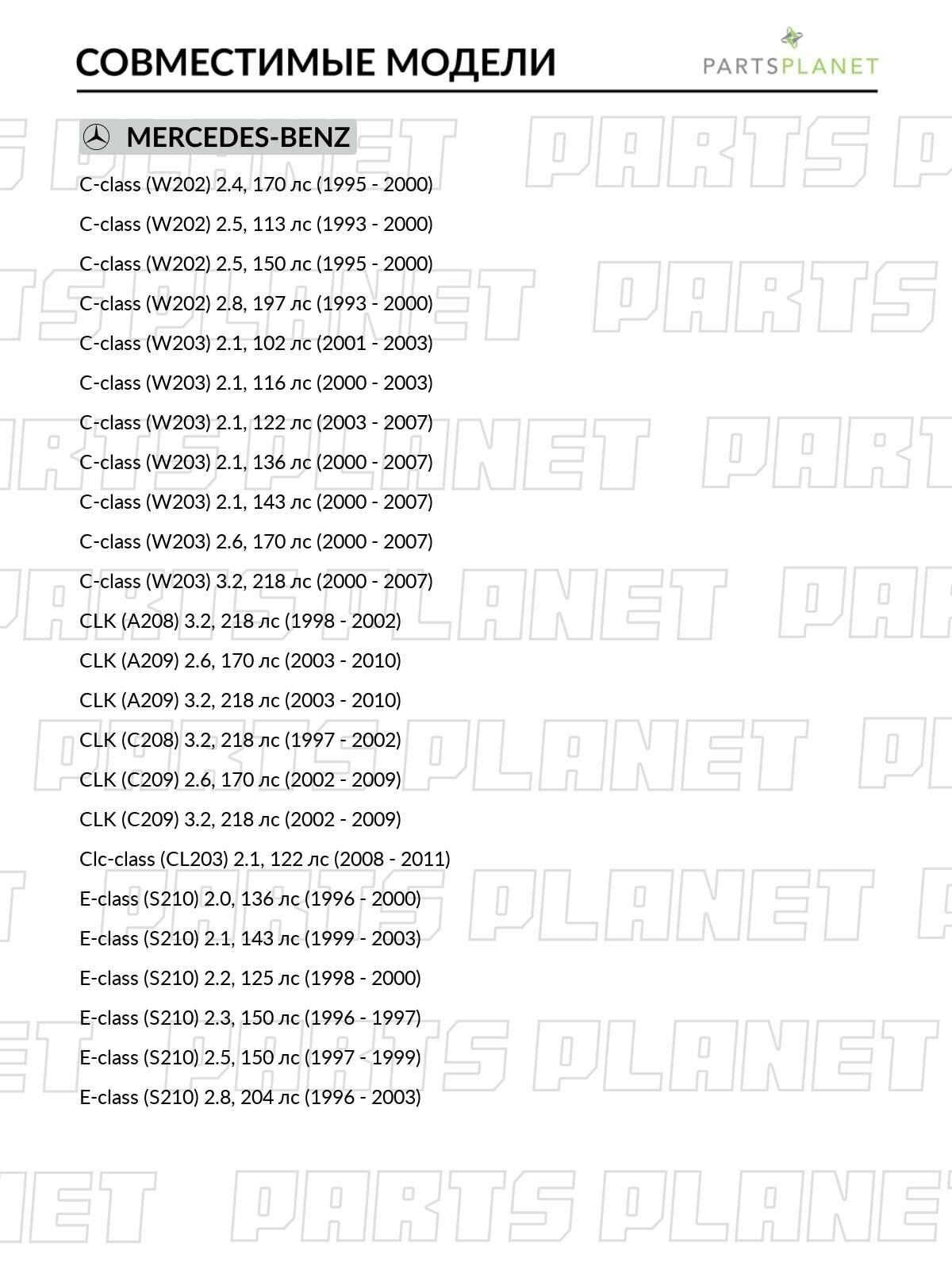Опора двигателя левая для Мерседес Ц, CLK, Е, SLK Z13108 ZENTPARTS — фото 1