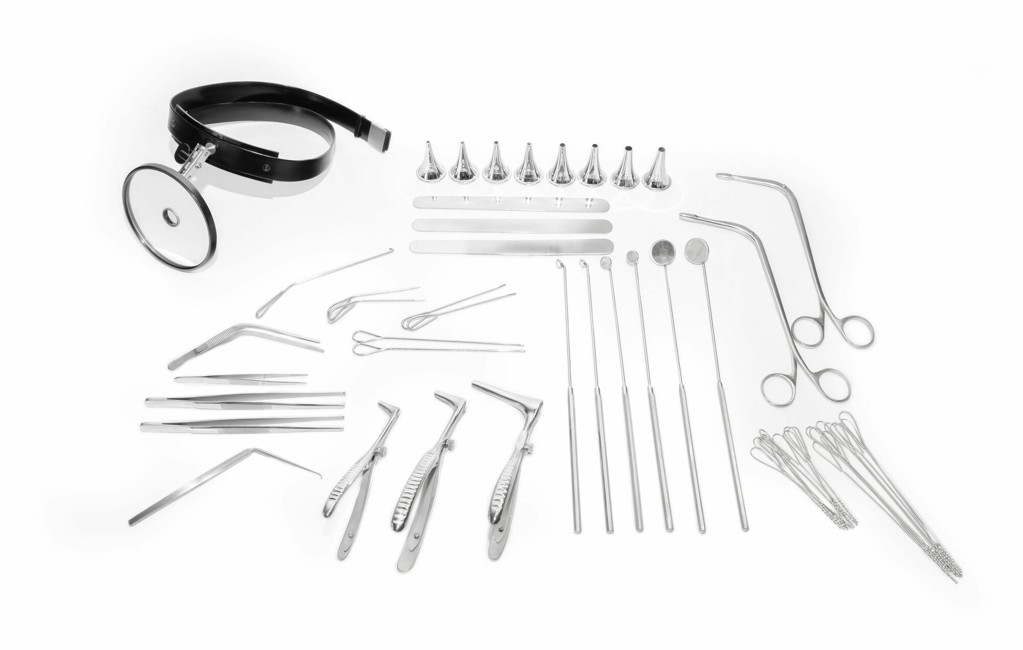 Набор хирургических оториноларингологических нилор-"МТ" инструментов большой