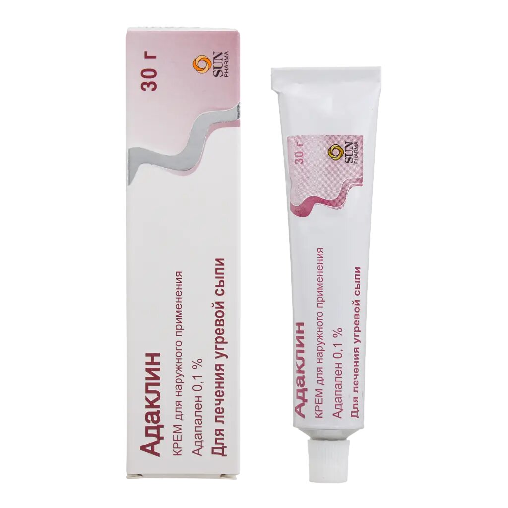 Адаклин крем для наружного применения 1 мг/г 30 г 1 шт