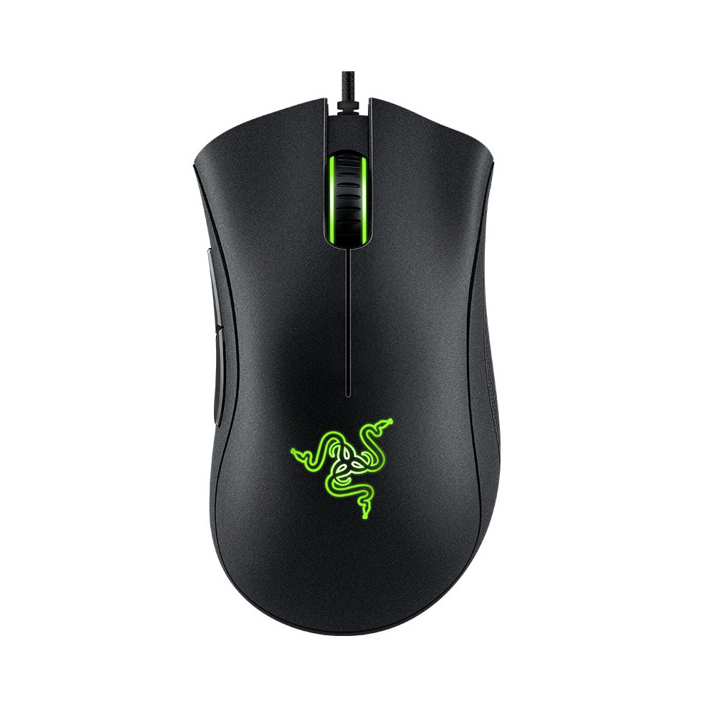 Razer DeathAdder Essential Проводная Игровая Мышь 6400 DPI Оптический Сенсор 5 Независимо Программируемых Кнопок Черный