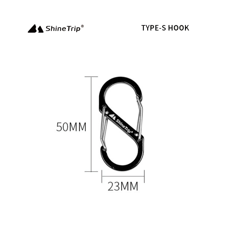 Брелок-карабин ShineTrip