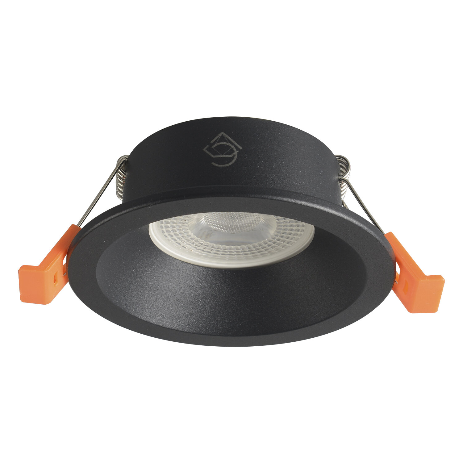 Встраиваемый светильник Crystal Lux Clt 080 CLT 080C1 BL, GU10, кол-во ламп:1шт, Черный