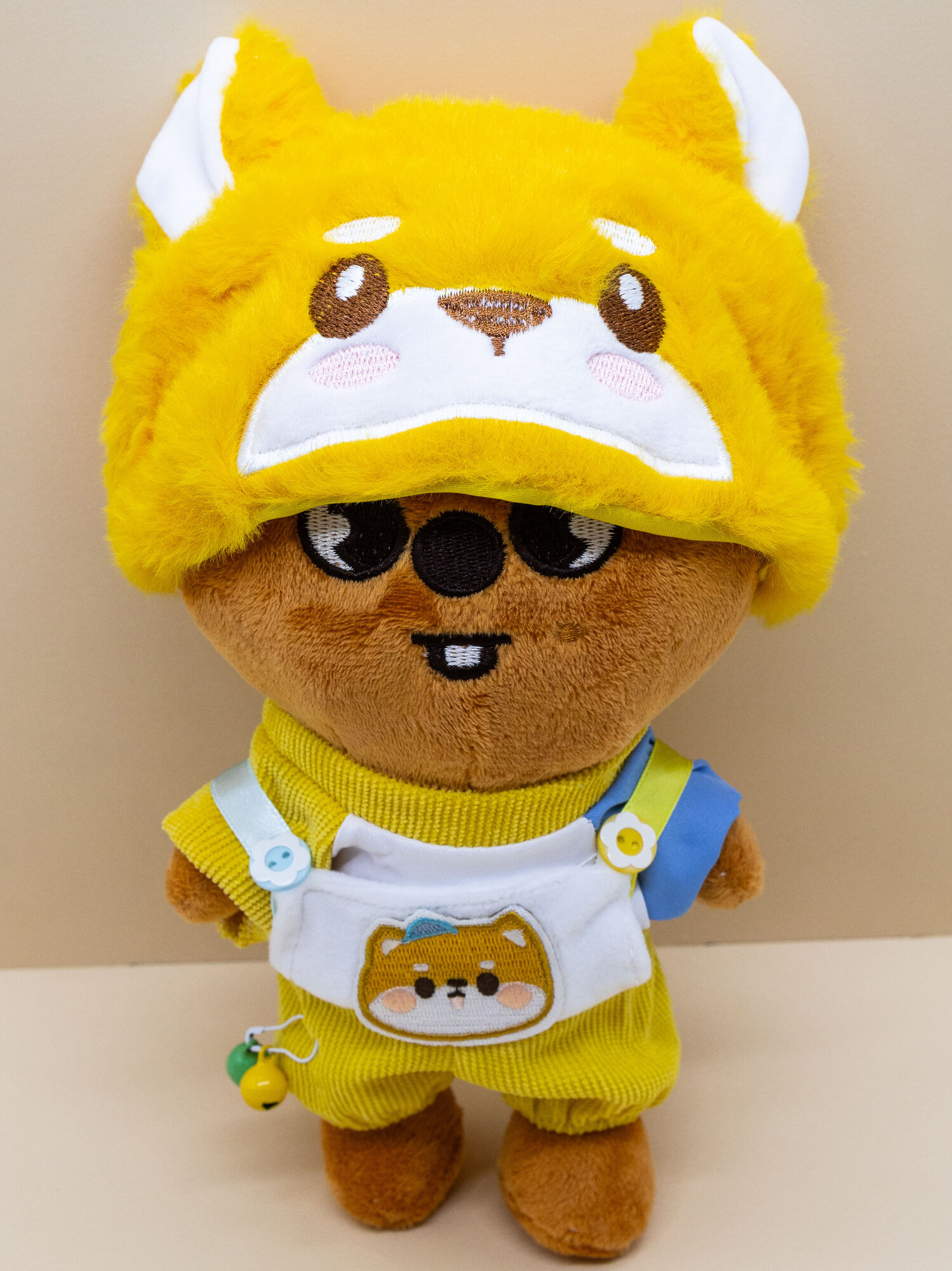 Одежда для игрушки, аксессуар для куклы 20 см, костюм собачки Акита-ину, комплект из 3 предметов