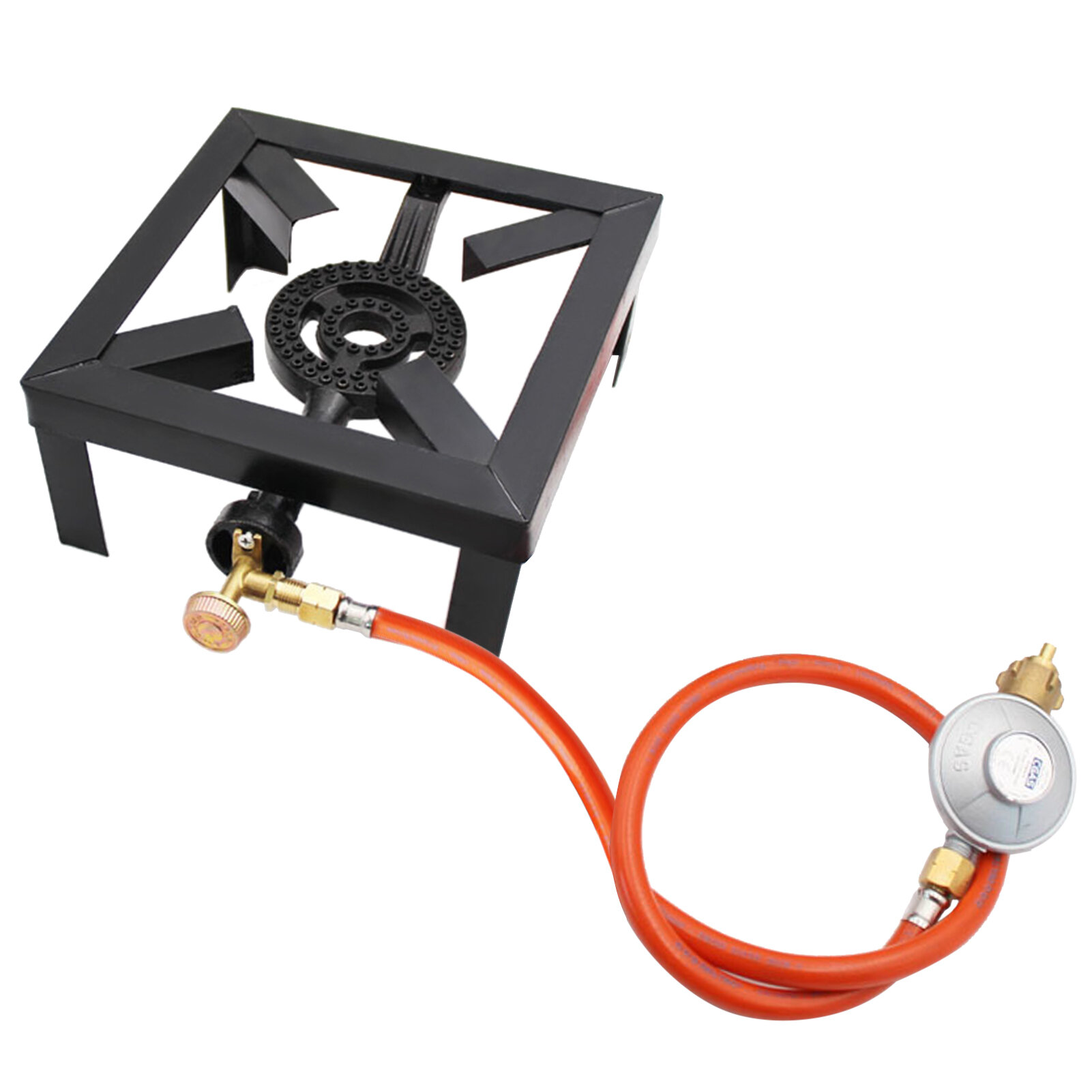 8KW газовое кольцо для кипячения чугунная горелка большая газовая плита уличная