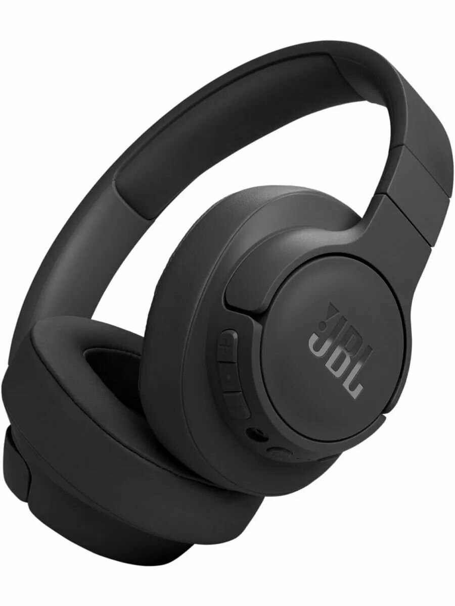 Беспроводные наушники JBL Tune 770 NC, mini jack 3.5 mm, черный