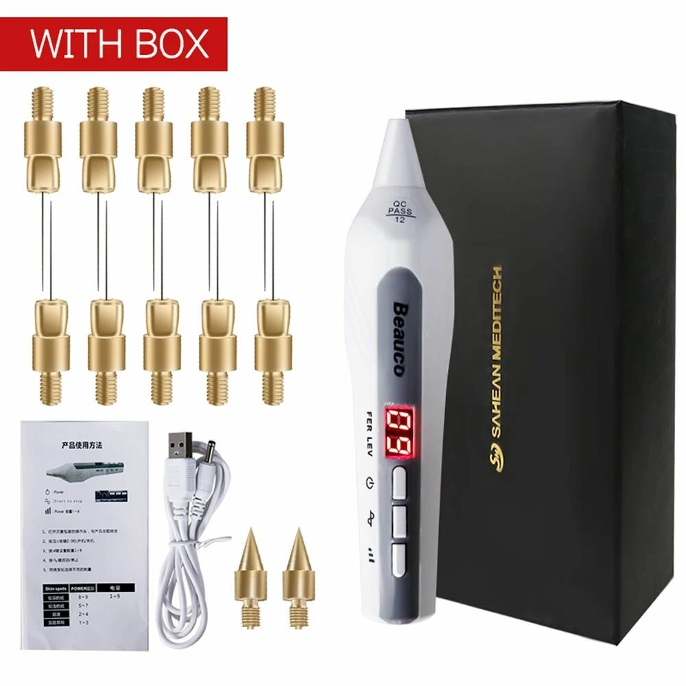 Электрическая Плазменная Ручка Для Красоты, Удаление Темных Пятен, Средство Для Удаления Родинок И Бородавок