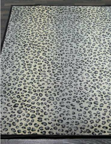 Ковер бельгийский на пол 65х110 см бежевый модерн современный ворс 6 мм 411199 Kover-Russia