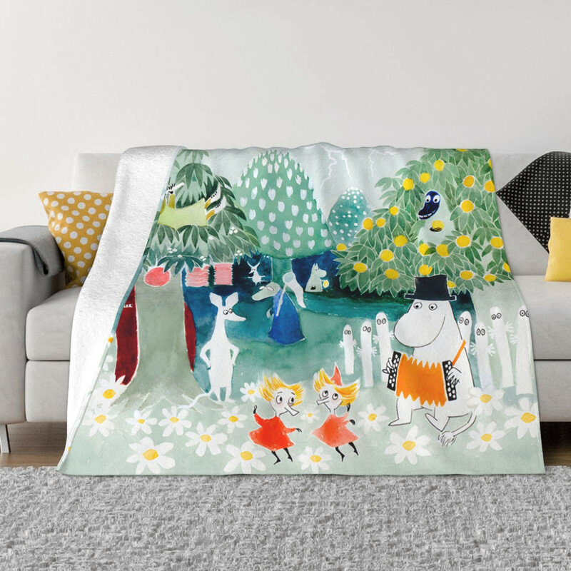 The Moomins Плед Moomin Пледы Муми-тролли Moomintroll Муми-тролль