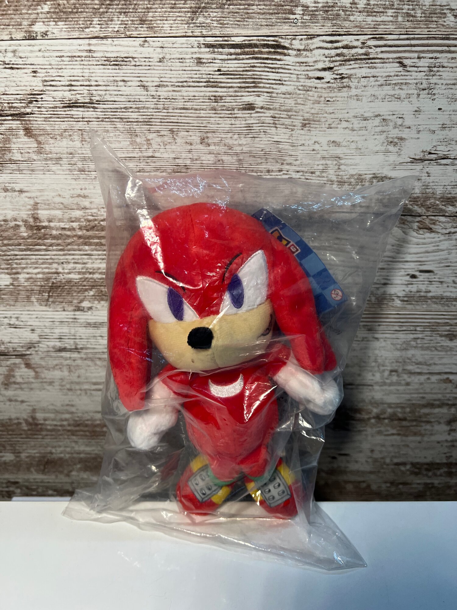 Мягкая игрушка Ехидна Наклз, красный ёж Соник, Sonic 21 см от Kidrobot