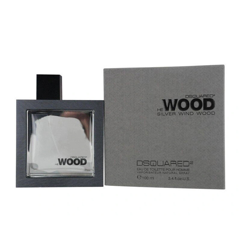 Туалетная вода Dsquared 2 He Wood Silver Wind Wood 100 мл мужской / Дискваред 2 Хи Вуд Сильвер Винд Вуд