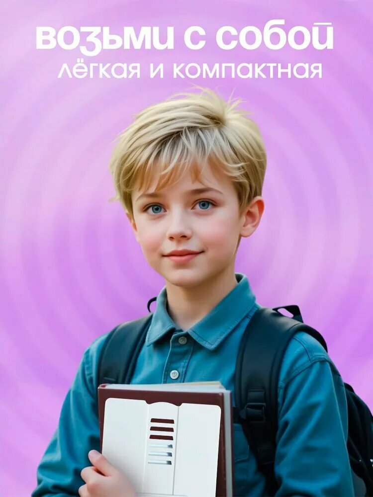 KNOW EASY-CINLANKIDS Подставка для книг и учебников настольная школьная, держатель для книг металлический