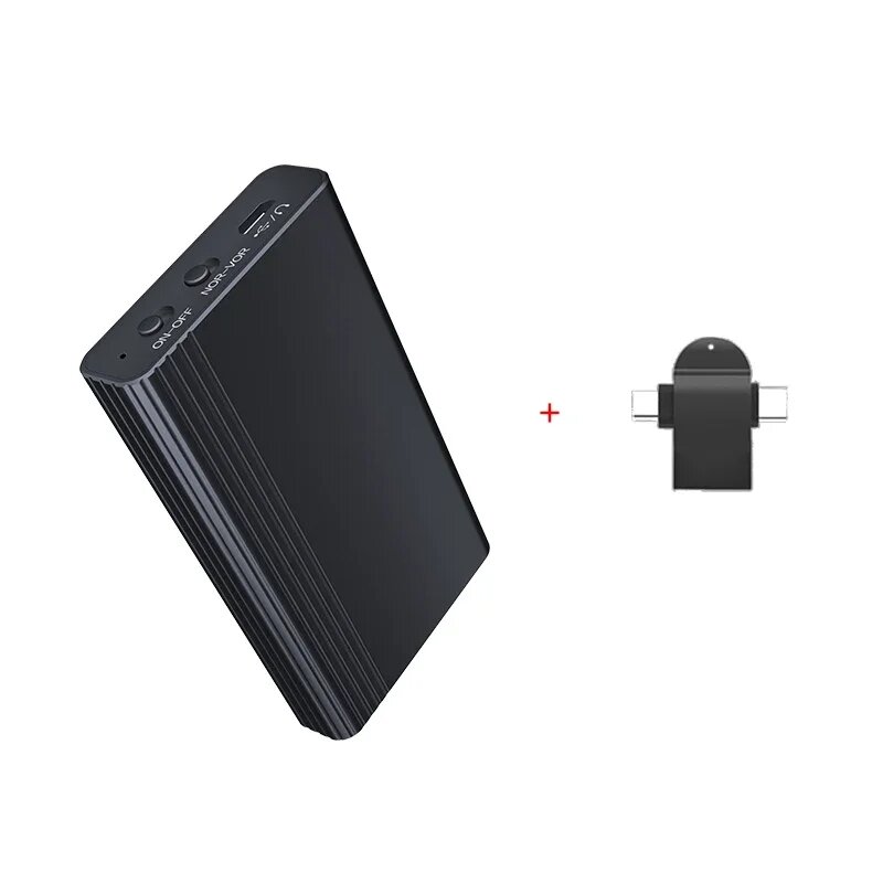 Мини-рекордер с голосовой активацией, встроенный магнит, 500-часовой