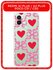 Чехол на Xiaomi Redmi A1+/Redmi A2+/Poco C51/C50 / Редми A1+ с принтом "Hearts a...