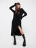 Платье Katami Wear, размер OneSize, черный