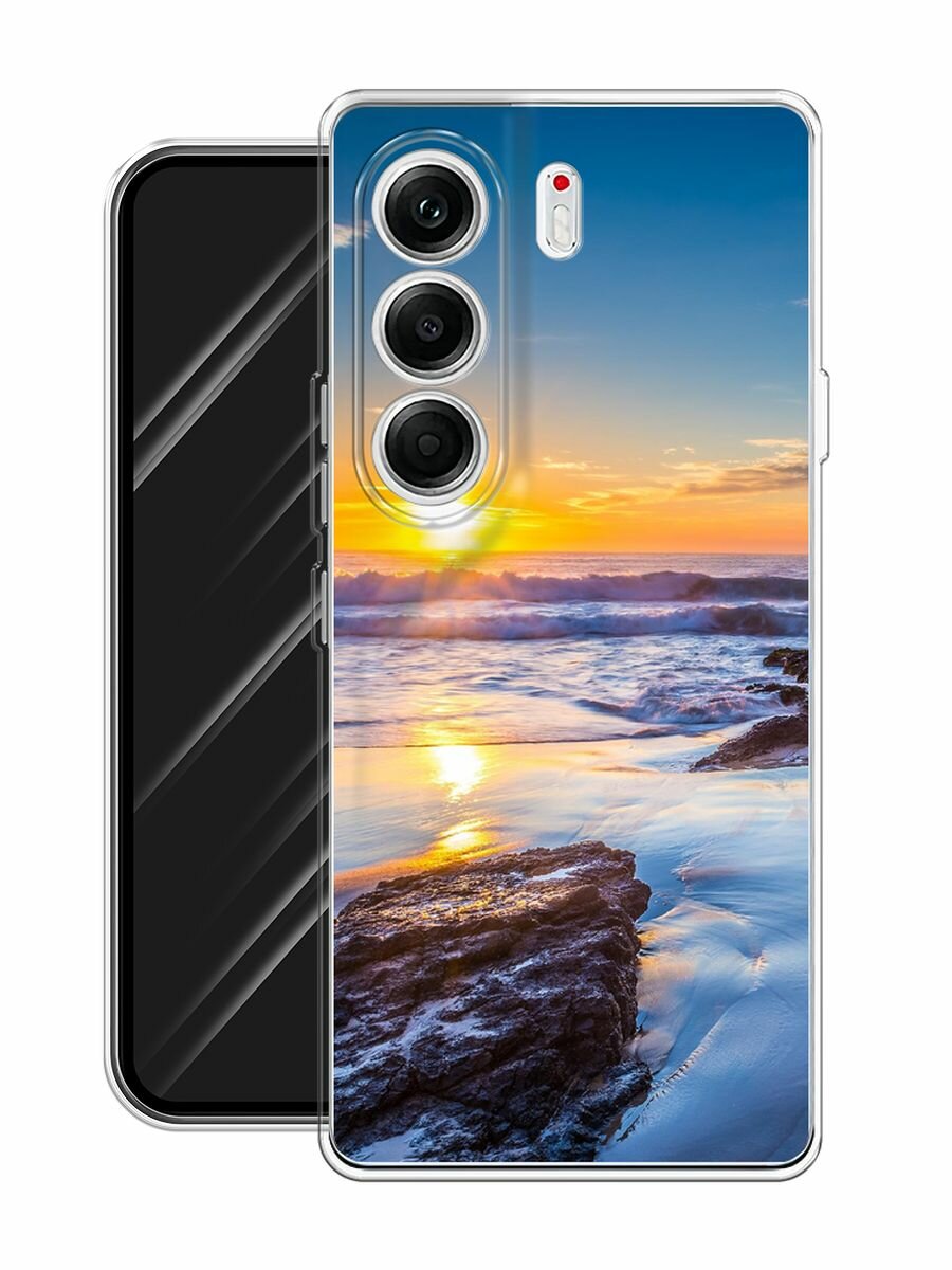 Чехол на Tecno Camon 40 Pro / Текно Камон 40 Про с принтом "Восход 6" — фото 1