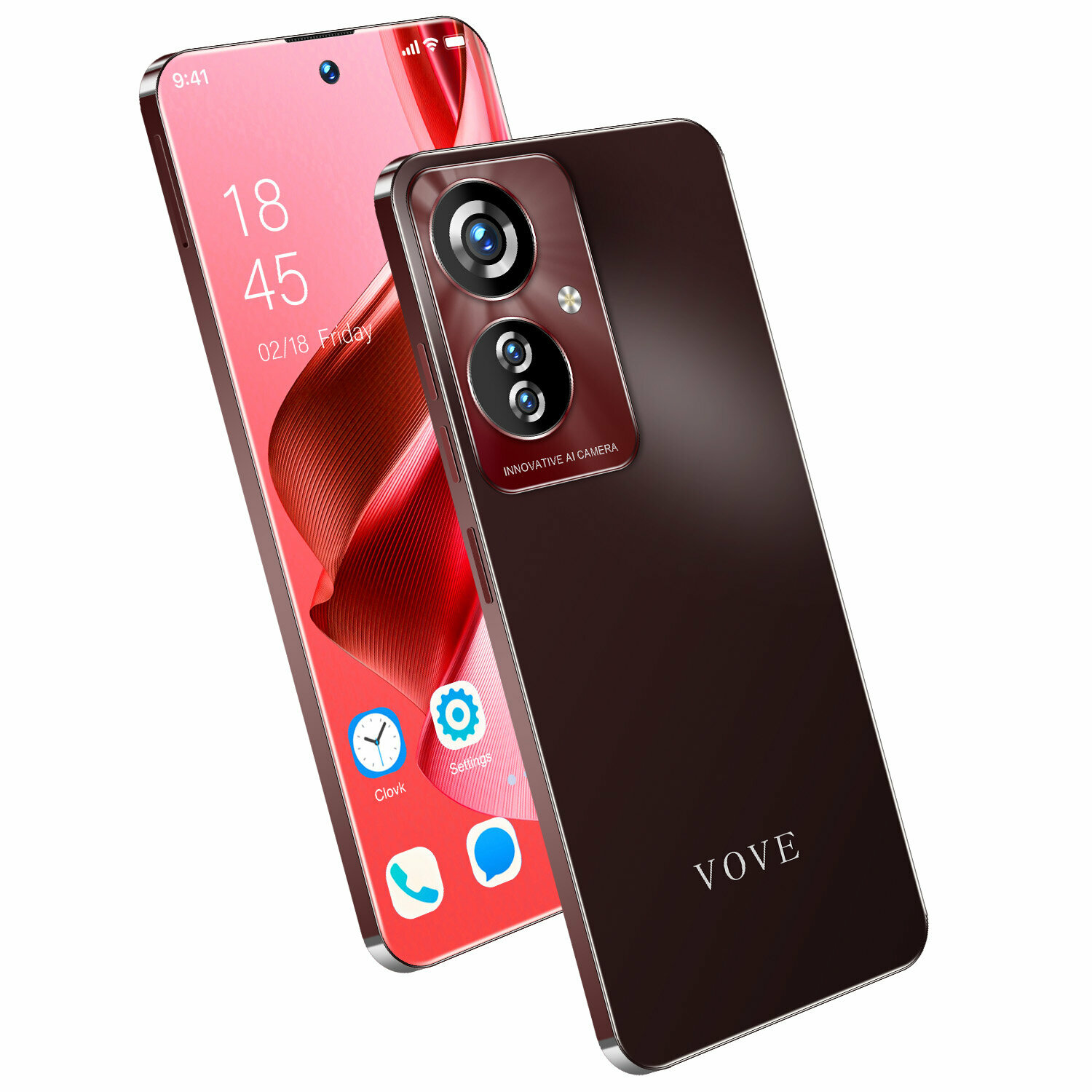 Смартфон Reno 11F ，16+512 ГБ, Android , оригинал，6,78-дюймовый экран, для детей, бордовый，для пожилых