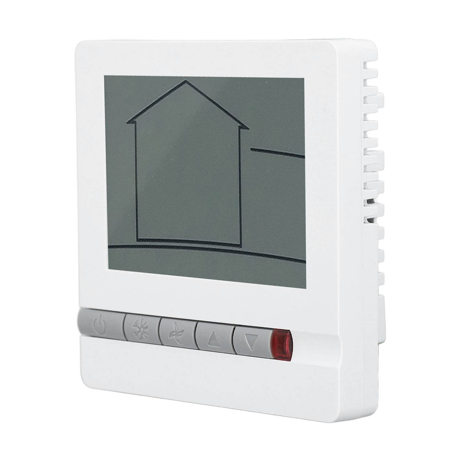 Цифровой интеллектуальный термостат с ЖК-экраном, бесщеточный вентилятор, термостат для умного дома, регулятор температуры для отопления помещений