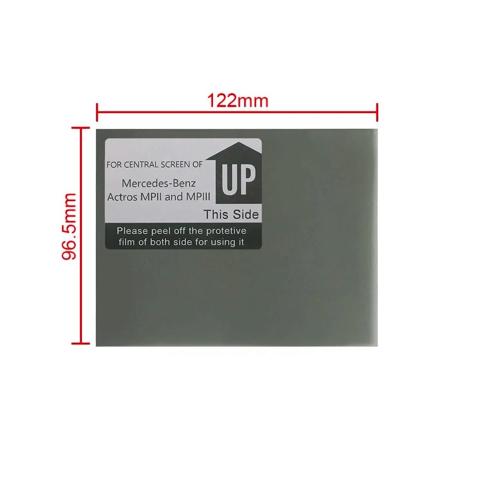 Дисплей приборной панели + нижняя поляризационная пленка для грузовика Mercedes Actros MPII и MPIII Instrument Cluster 2004-2016 LPH8790-1 белый