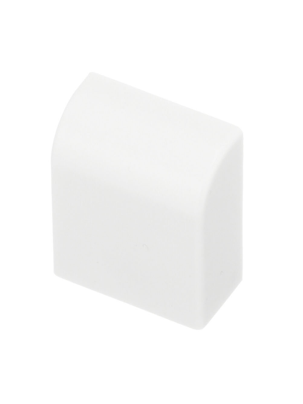 Заглушка для кабель-канала 20х10 мм белая (4 шт.)