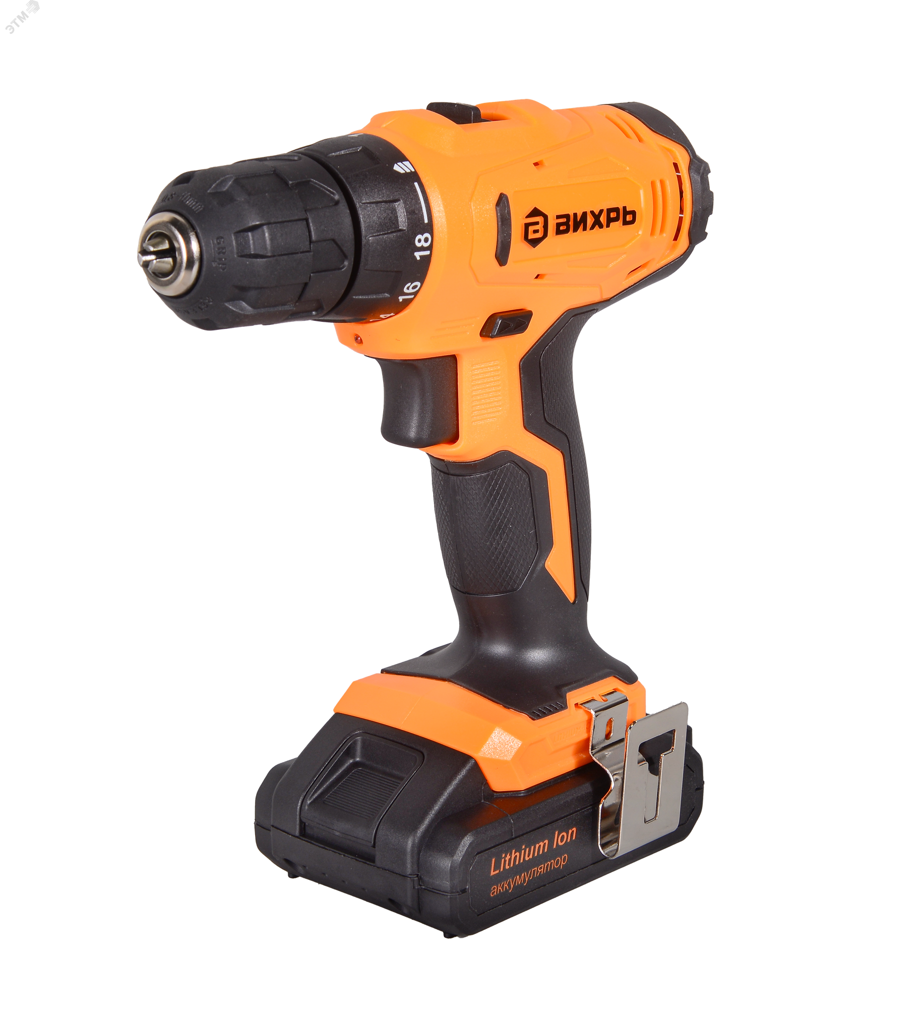 1шт. - Дрель-шуруповерт аккумуляторная ДА-18Л-2КА (1,5 А/ч) / Вихрь; арт. 72/14/25; оригинал / - цᴇʜᴀ зᴀ 1шт