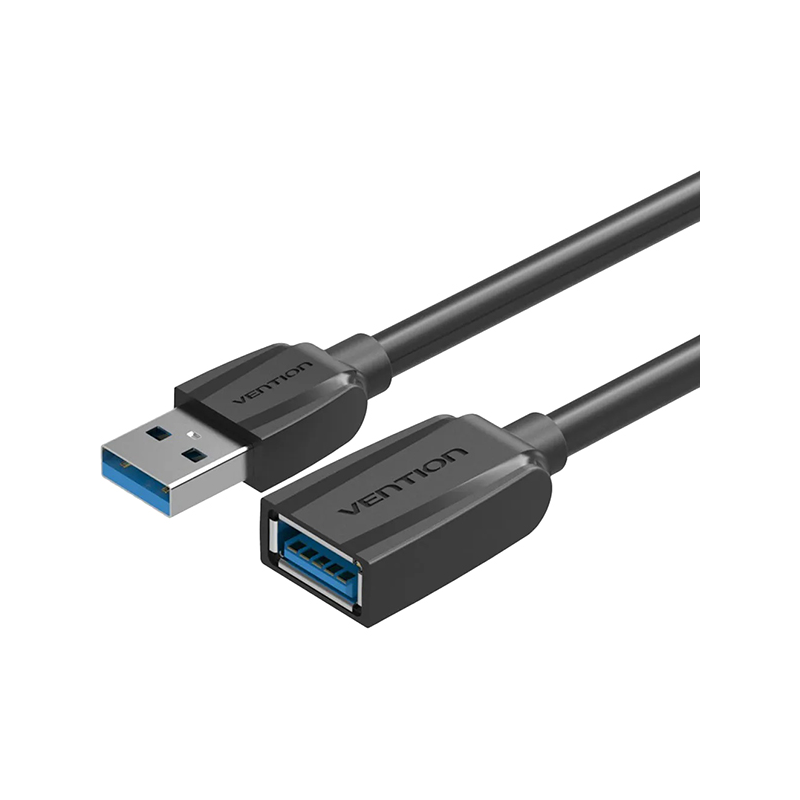 Vention Удлинитель USB3.0 Vention VAS-A45-B100, черный (1.0м) (ret)