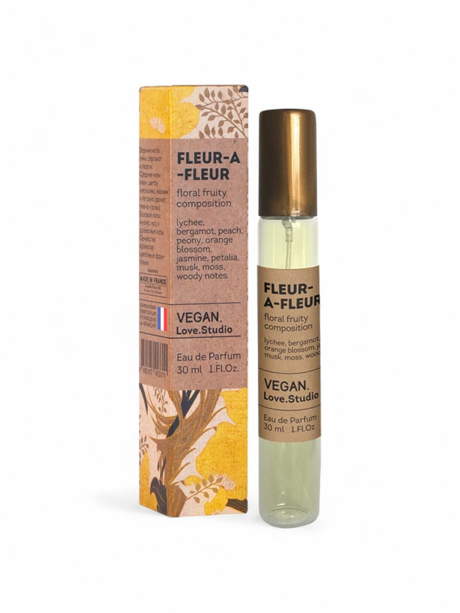 Парфюмерная вода женская Vegan Love Studio Fleur-a-Fleur, 30 мл