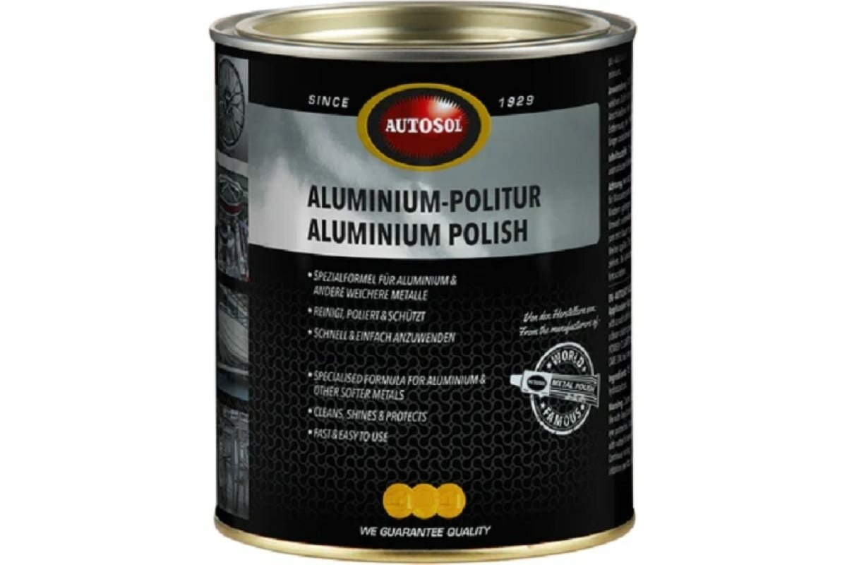 AUTOSOL Aluminium Politur паста для полировки алюминия, 750мл