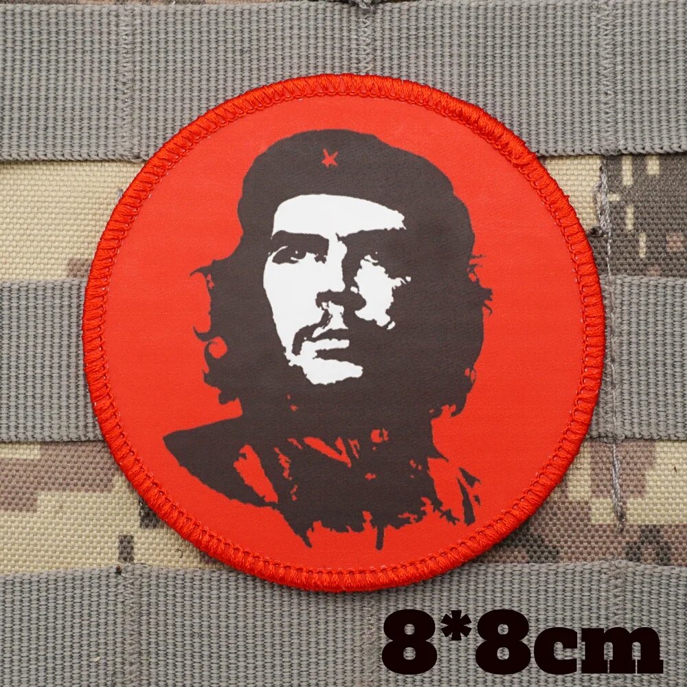 Тактические вышитые нашивки Че Гевара 50 Print Velcro