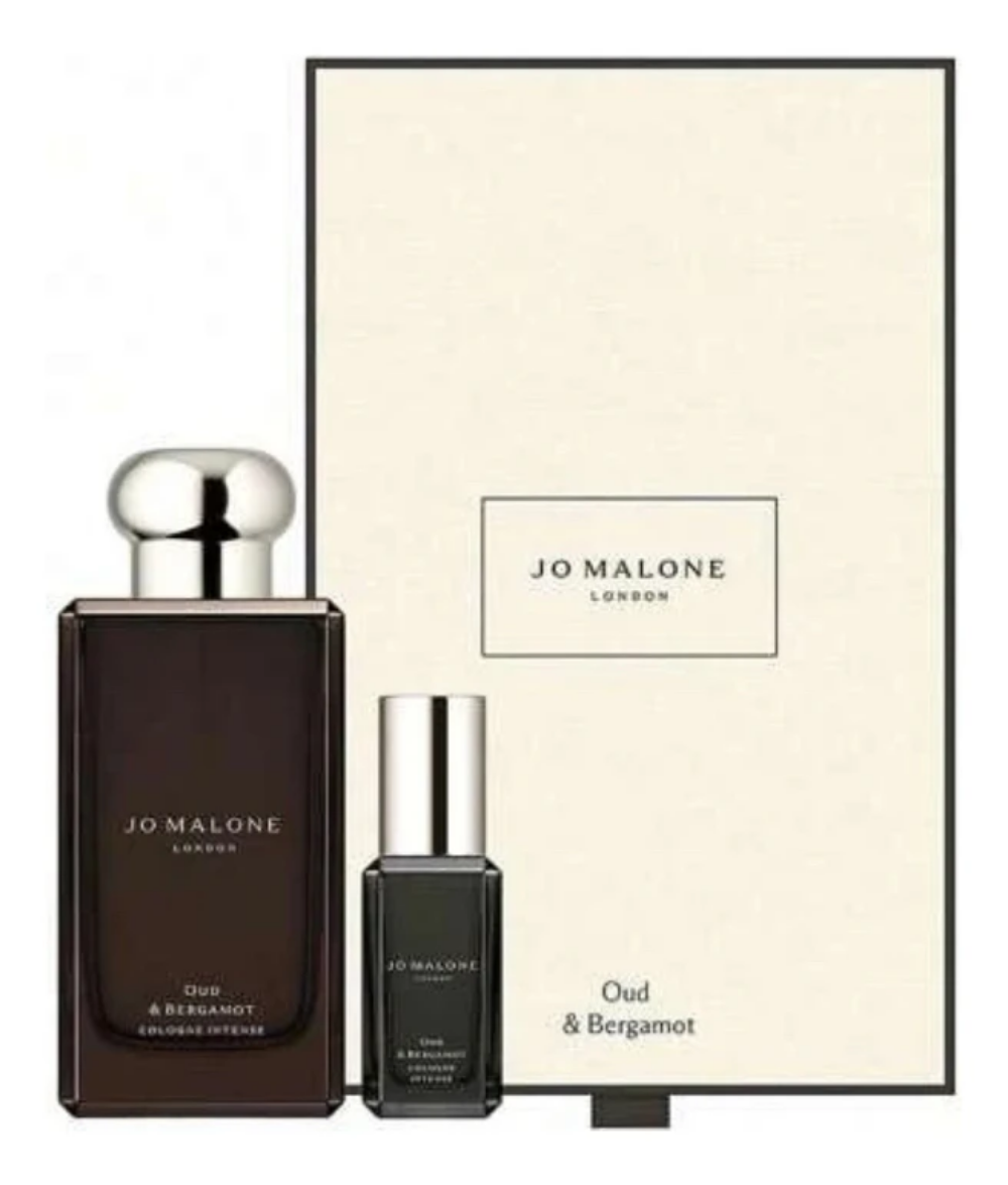 Jo Malone Oud & Bergamot унисекс Set одеколон Intense 100 мл + одеколон Intense 9 мл