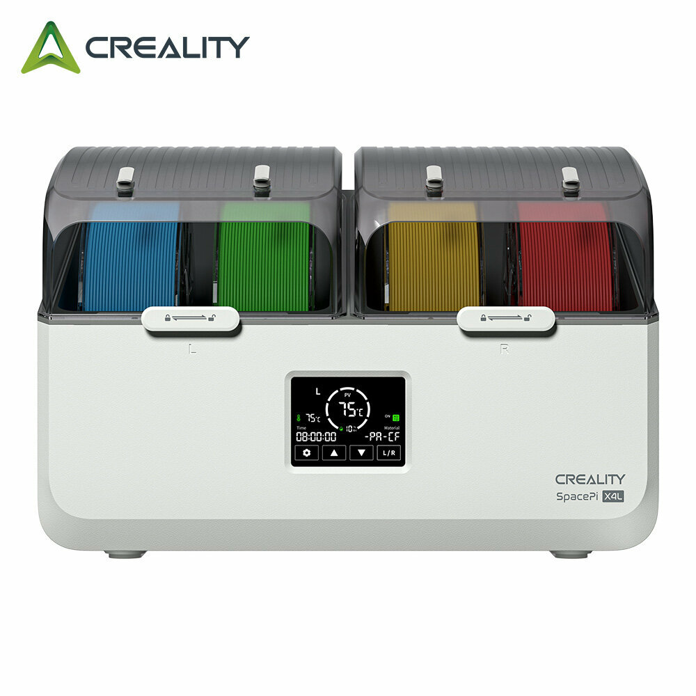 Creality SpacePi X4L,1.75/2.85mm,1KG/2KG, сушилка для 4 катушек филамента , PLA, PETG, ABS, TPU, PC, PA, PAHT,3D-принтер