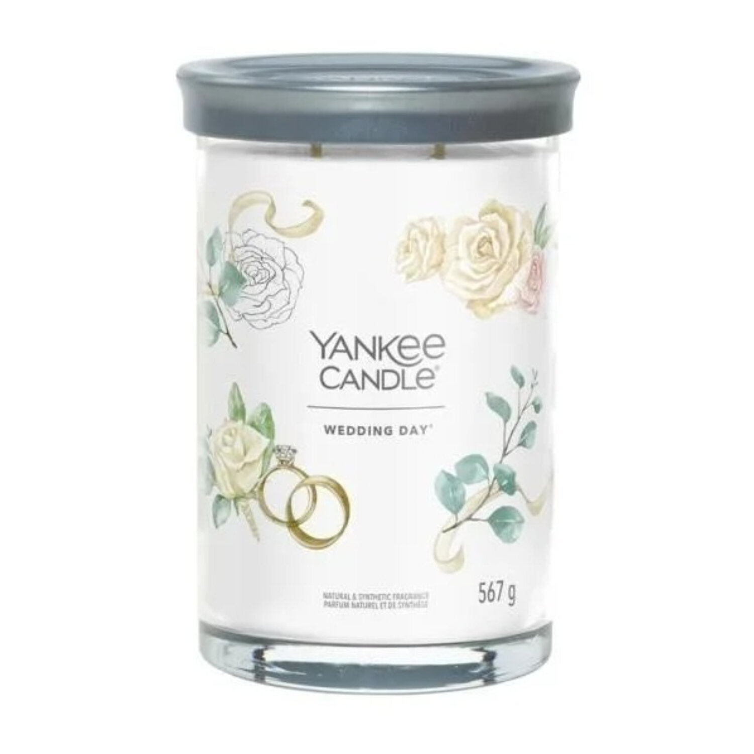 Ароматическая свеча Yankee Candle SIGNATURE "День свадьбы/WEDDING DAY", стакан