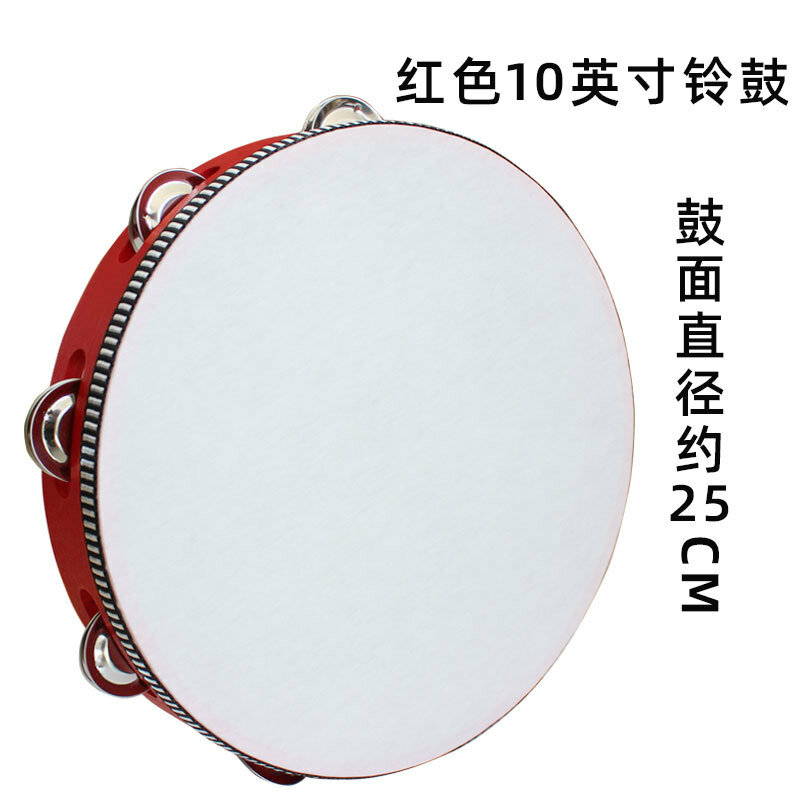 Производитель тамбуринов Orff Daji, музыкальный инструмент, детский ручной тамбурин, обучающее пособие для детского сада, деревянный тамбурин