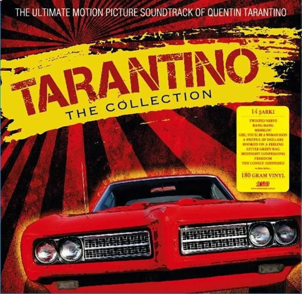 Tarantino The collection 1 LP лучший саундтрек к фильму Квентина Тарантино - сборник винил Виниловая пластинка
