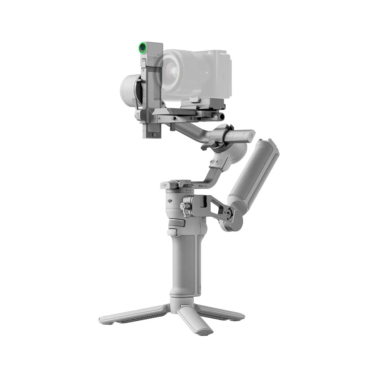 Стабилизатор DJI RS4 Mini Combo, трехосевая стабилизация, с зажимом, серый — фото 1