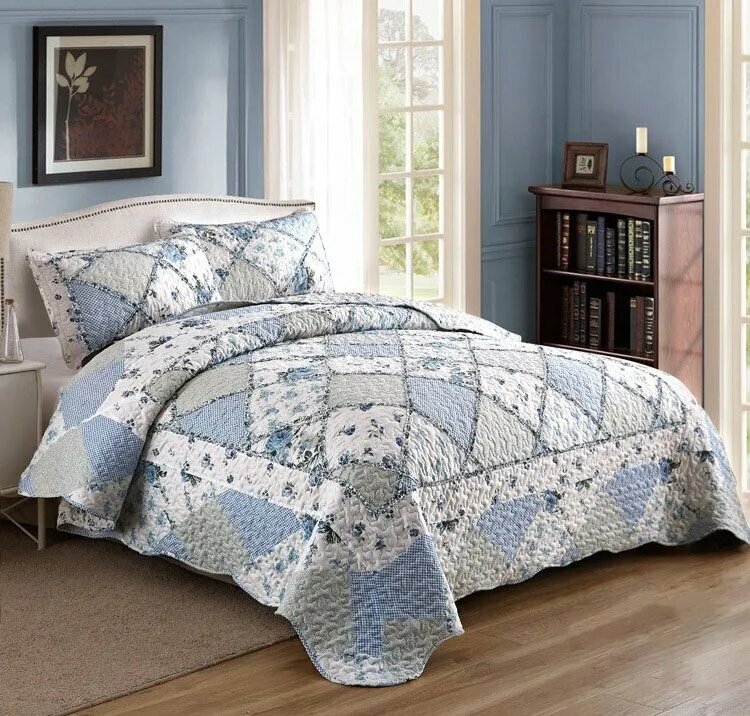 Покрывало, Хлопок с размерами: 240 см х 220 см