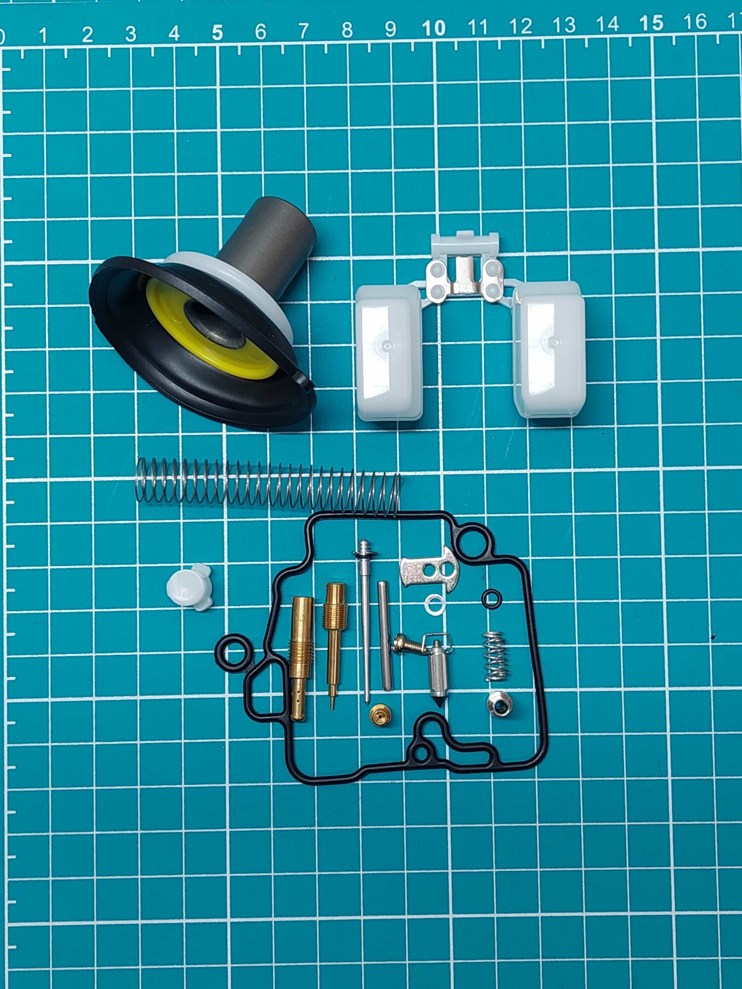 Ремкомплект карбюратора 4T 139QMB + мембрана 16.5мм