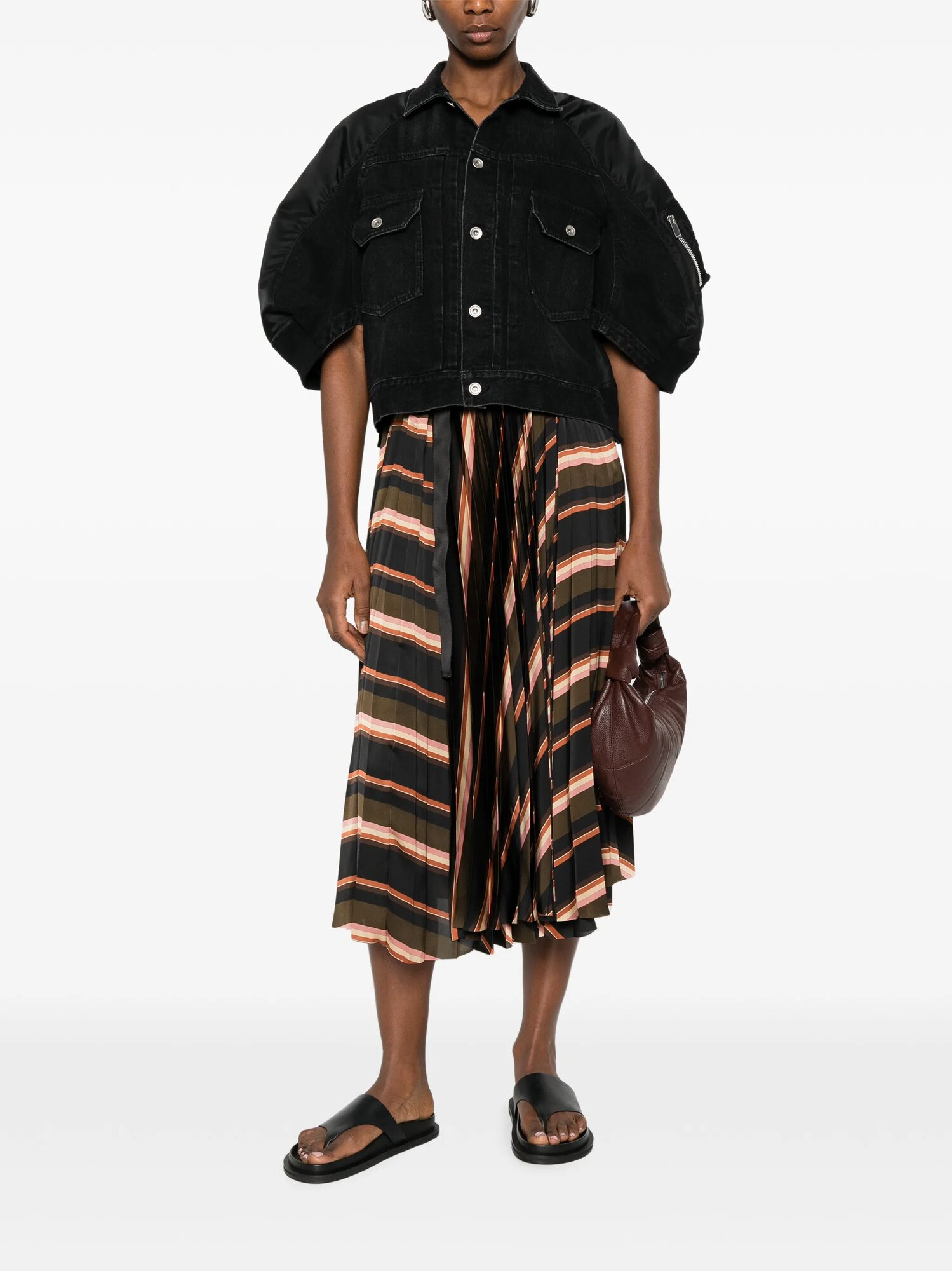 Куртка Sacai, размер 46, black/black — фото 1