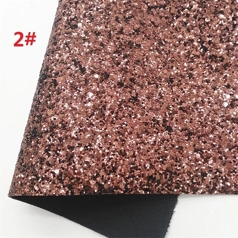 Блестящий виниловый кожзам Glitterwishcome для бантов 2