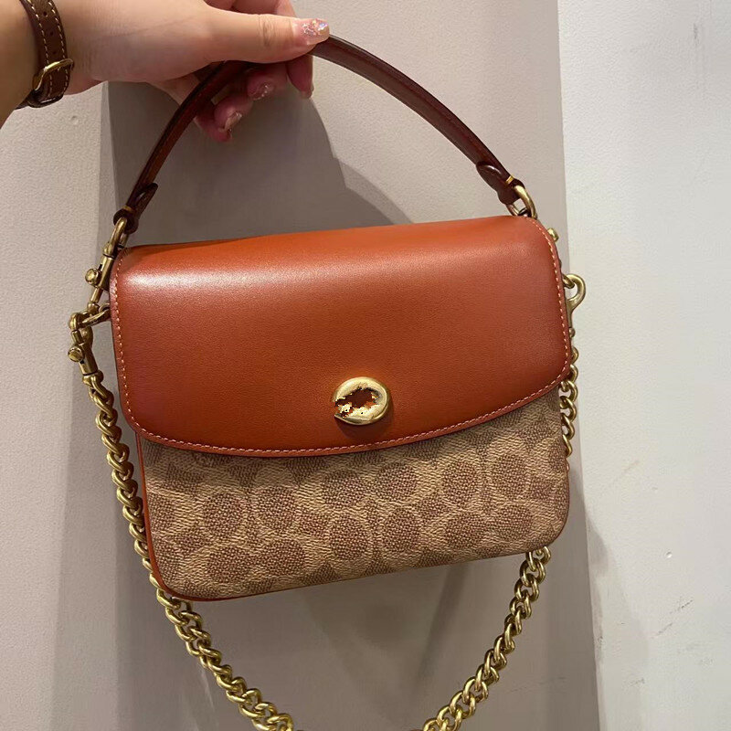 Сумка-мессенджер Koujia 2025 New Cassie19, женская сумка на цепочке, модная классическая сумка через плечо