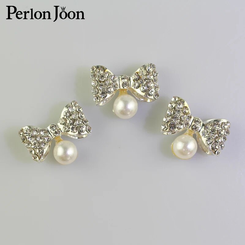Металлические пуговицы с бантом Perlon joon