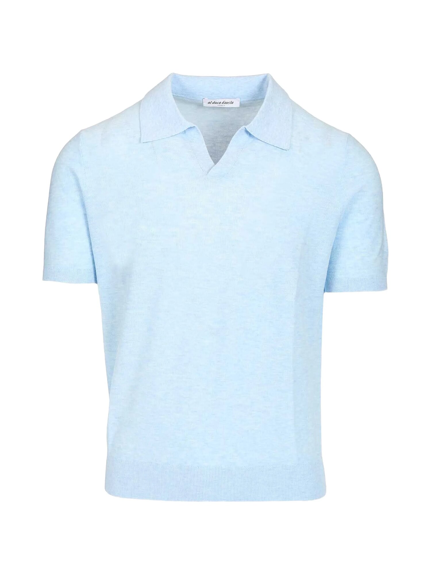 Рубашка Moss-stitch cotton polo shirt