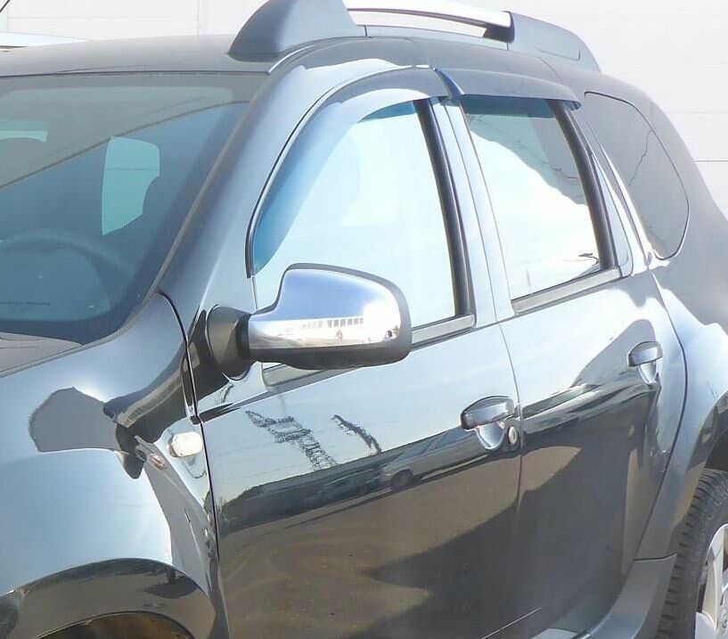 Дефлекторы/ветровик боковых окон Renault Duster (Рено Дастер) (2011-2021) 4шт.