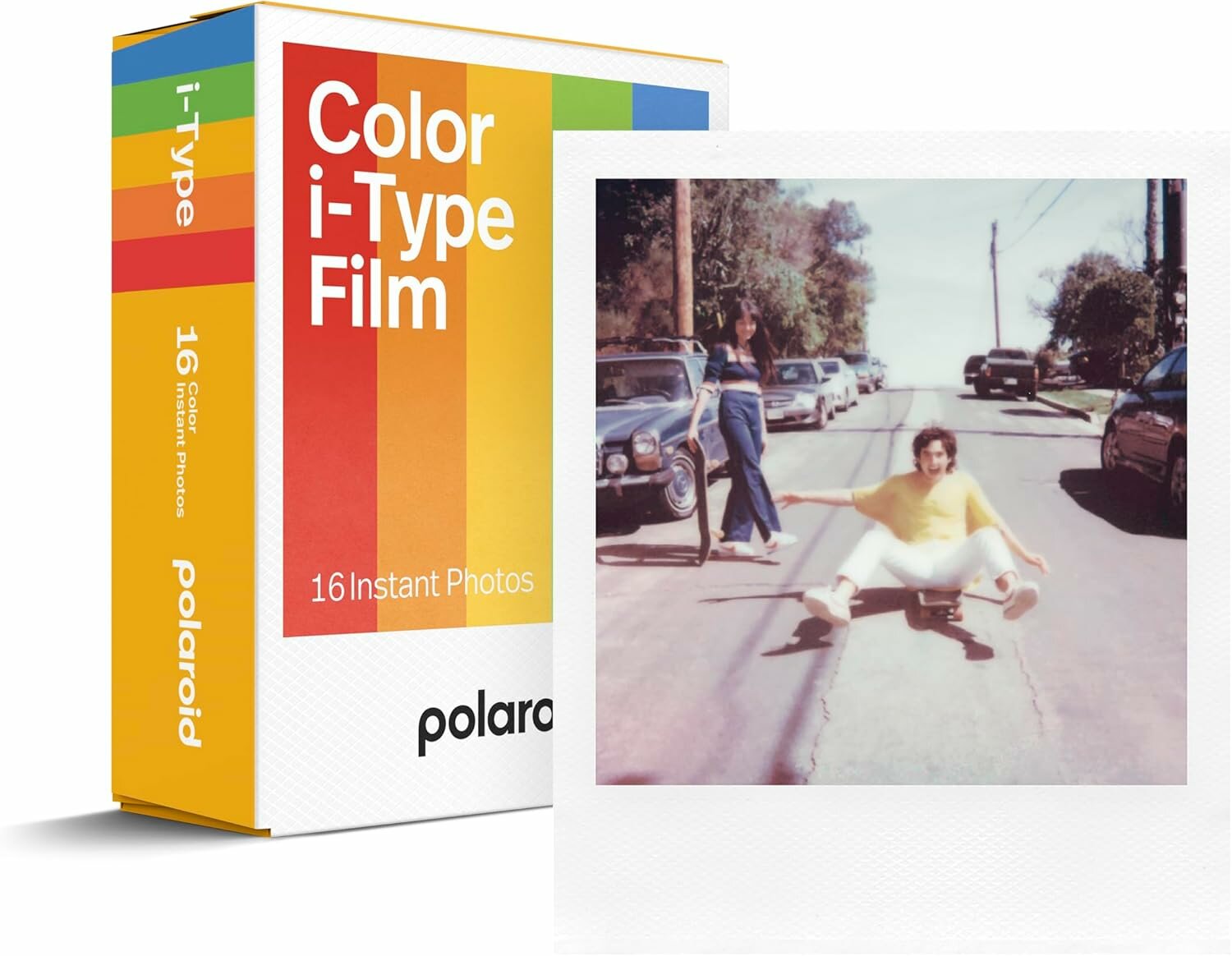 Polaroid I-Type Color Film Цветная Пленка Polaroid Серии I-Type, Одноразовая Фотобумага Для Создания Изображений