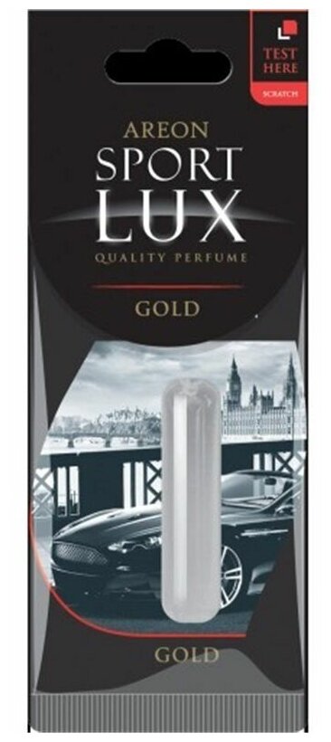 Ароматизатор на зеркало Areon Liquid lux жидкий Gold золото 5 мл
